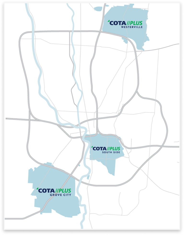 COTA//Plus On-Demand Transit - LinkUS Columbus