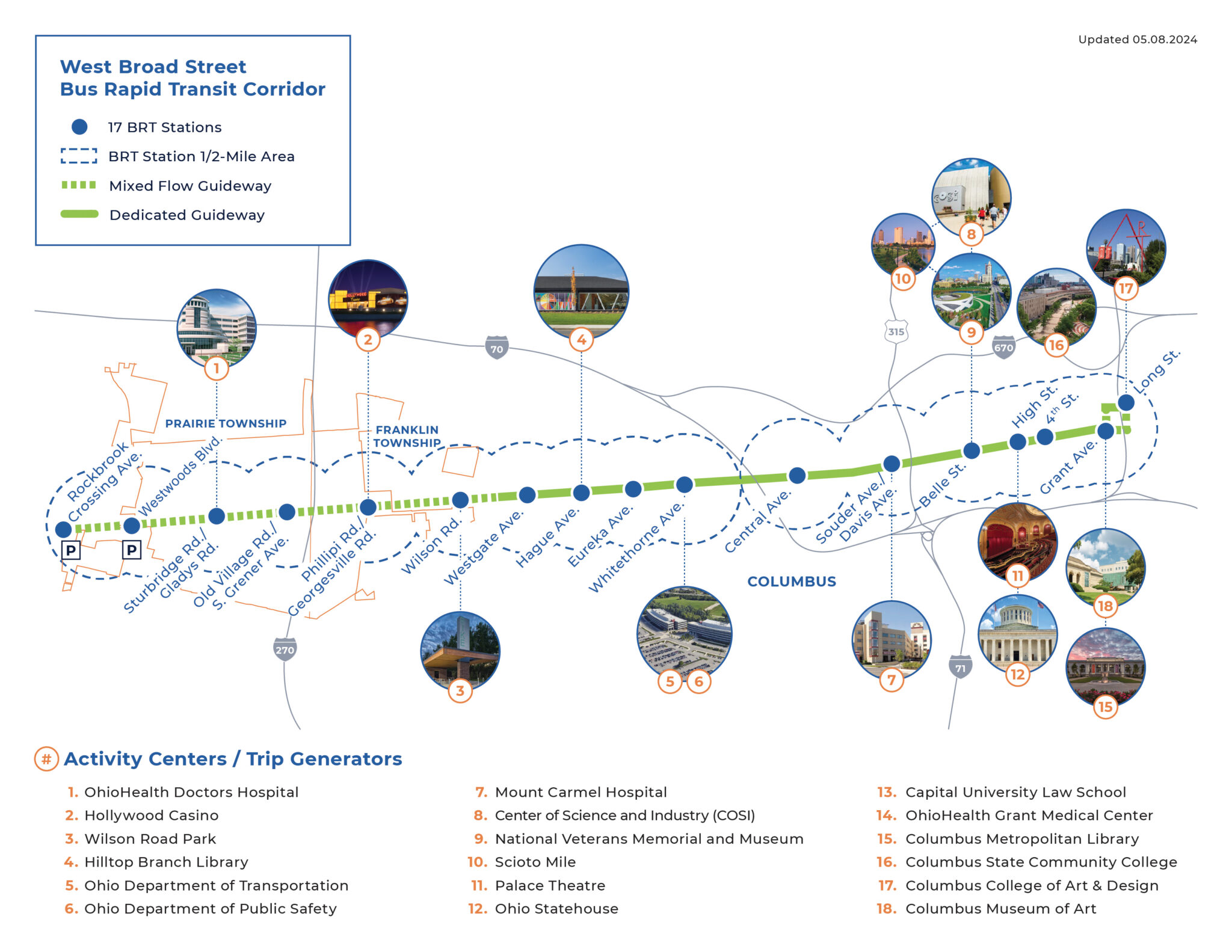 West Broad Street BRT Corridor - LinkUS Columbus